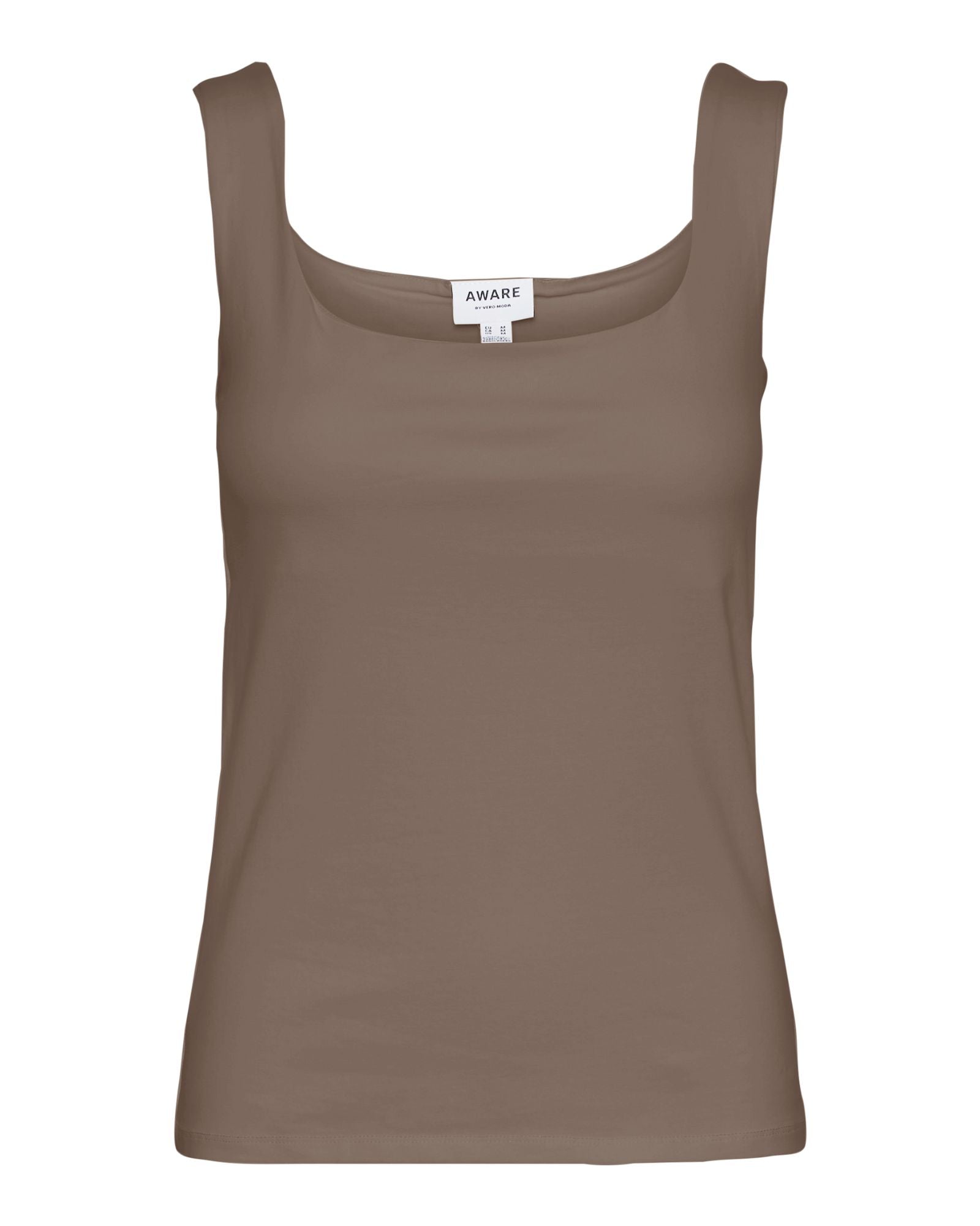 Vero Moda - Lola Scoop Neck Soft Organic Cotton Basic Tank – VERO MODA AU